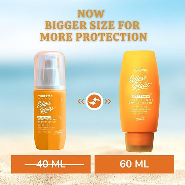 Eclipse Solaire Active SPF 50 Physical Sunscreen @ 720 from yuderma