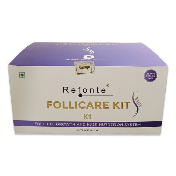 Buy Refonte Follicare Kit K1 @ Rs. 2338/- from Diamond Lifesciences
