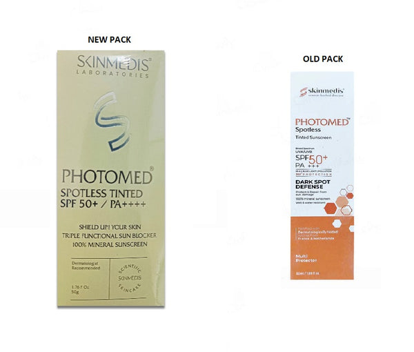 Buy PHOTOMED Spotless Tinted Sunscreen @ Rs. 1350/- from Skinmedis