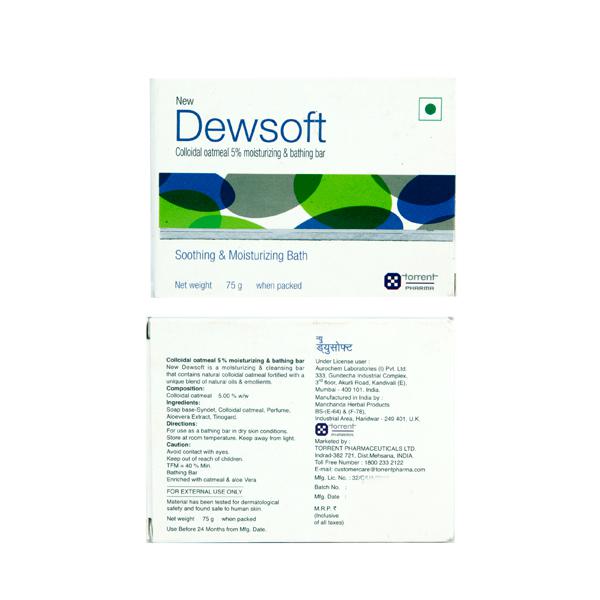 Buy New Dewsoft Soap from Torrent Pharmaceuticals in India