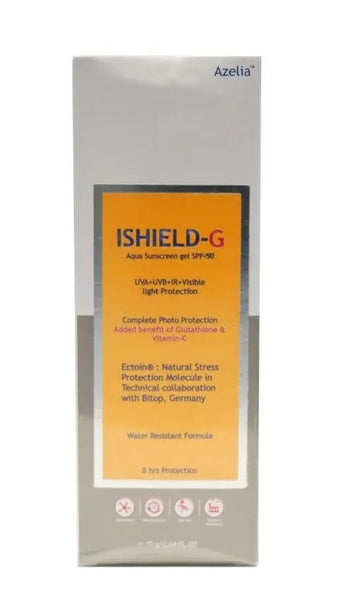 Buy Azelia Ishield-G Aqua Sunscreen Gel with SPF-50 from Azelia ...