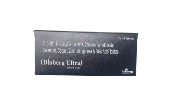 Buy Bioberg Ultra Tablet 3x10 from Iceberg Healthcare in India