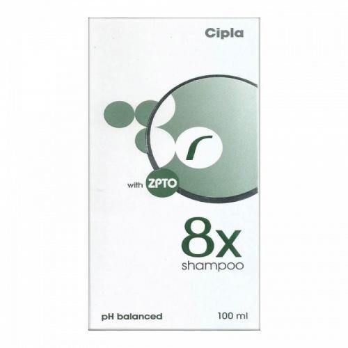 Buy Cipla 8x Shampoo 100ml from Cipla in India