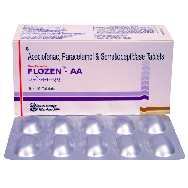 Buy Flozen-aa Tablet from Mankind Pharma Ltd in India