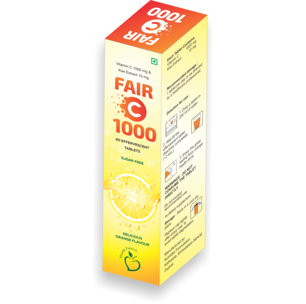 Buy FAIR-C 1000 TABLET 20'S @₹349 from Diamond Lifesciences