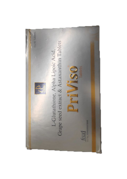 Buy Priviso Tablets 10's from La Pristine Bioceuticals in India